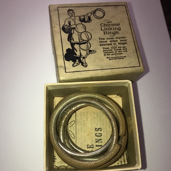 Other | Vintage Adams Chinese Linking Rings 8 Rings | Poshmark